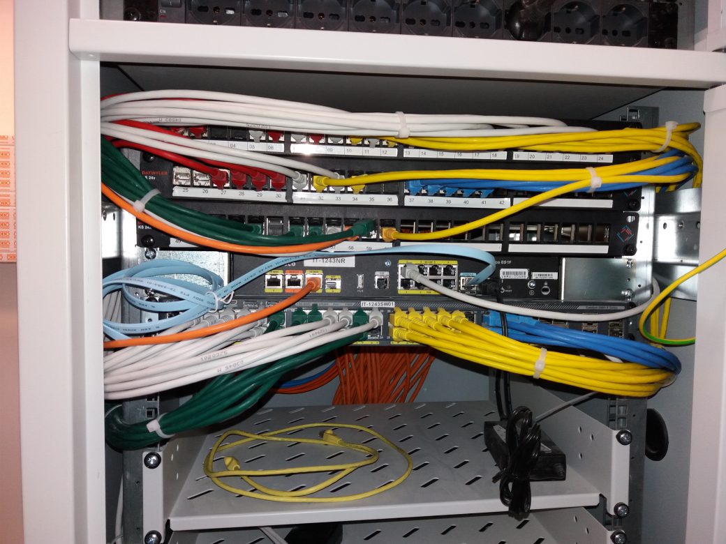 Installazione Rack dati per filiali Lidl FVG - met network